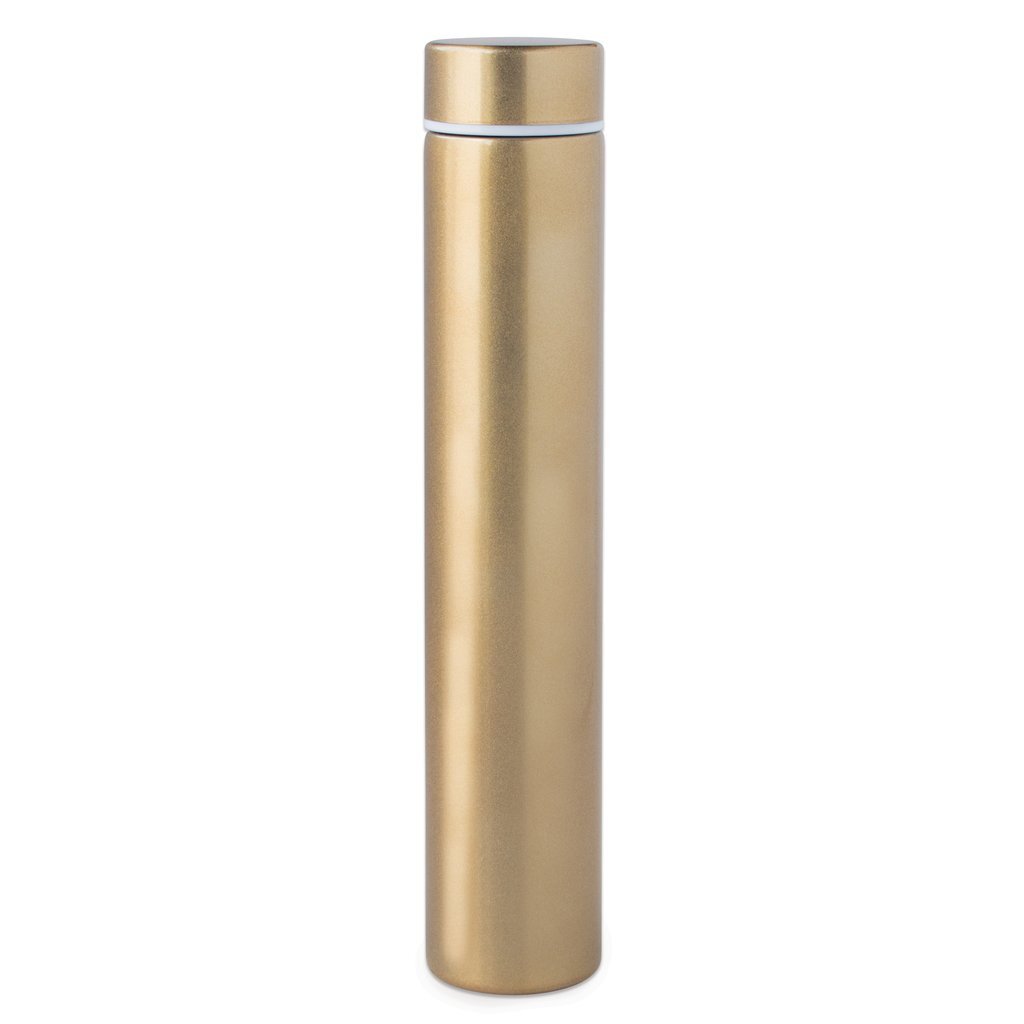 DesignWorks Slim Flask Gold