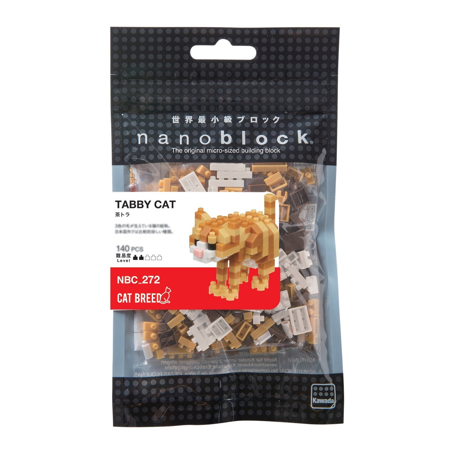 Nanoblock Tabby Cat