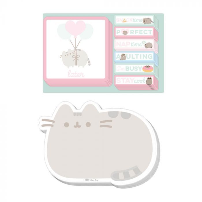 Pusheen Simply Pusheen Desk Pad with Sticky Notes