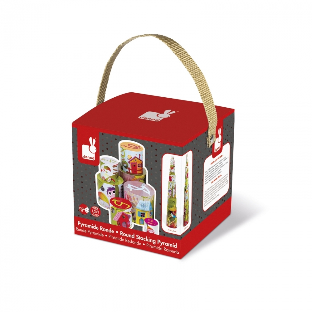 Janod Magic Tree Round Stacking Pyramid