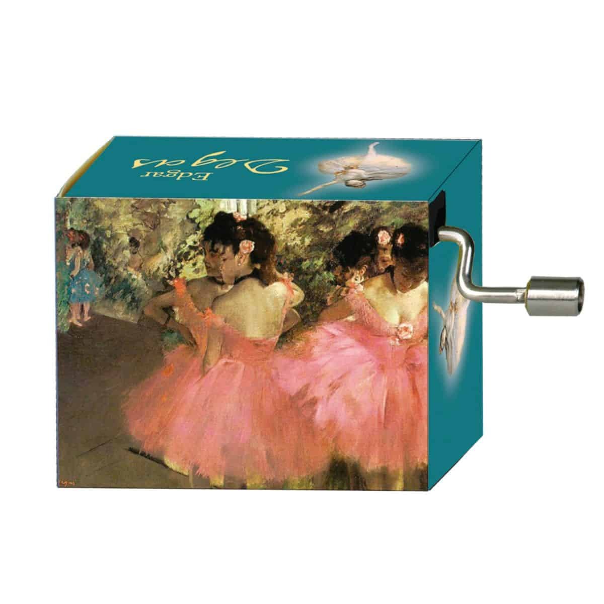 Music Box – Spring – Degas – Pink Dancers