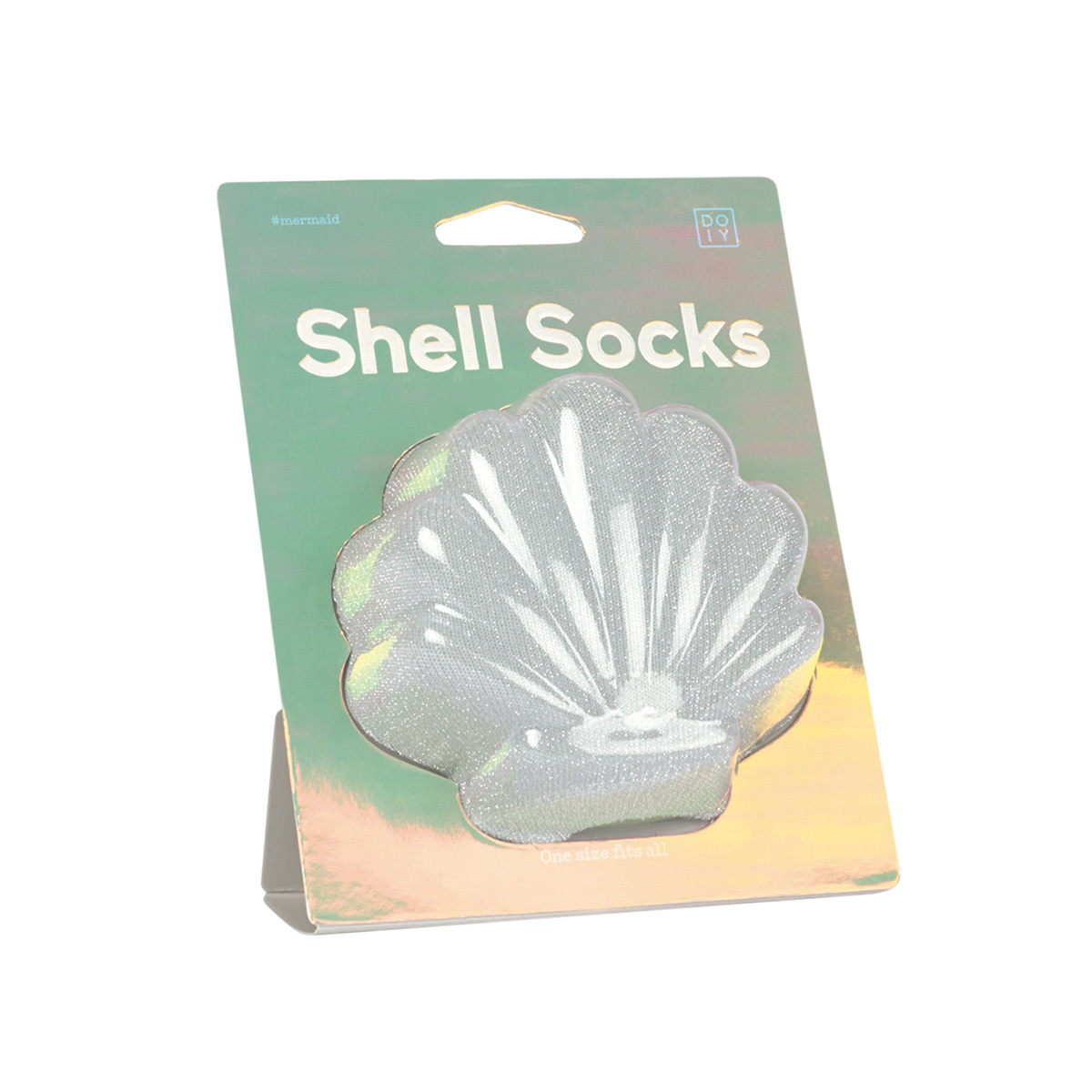 DOIY Shell Socks Silver
