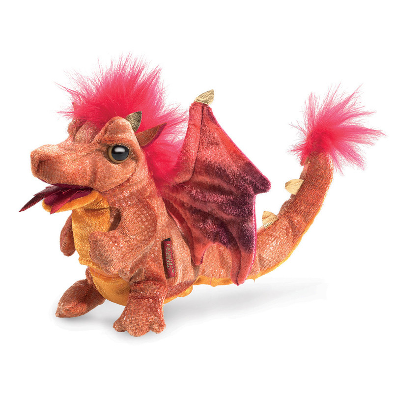 Folkmanis Fire Dragon Puppet