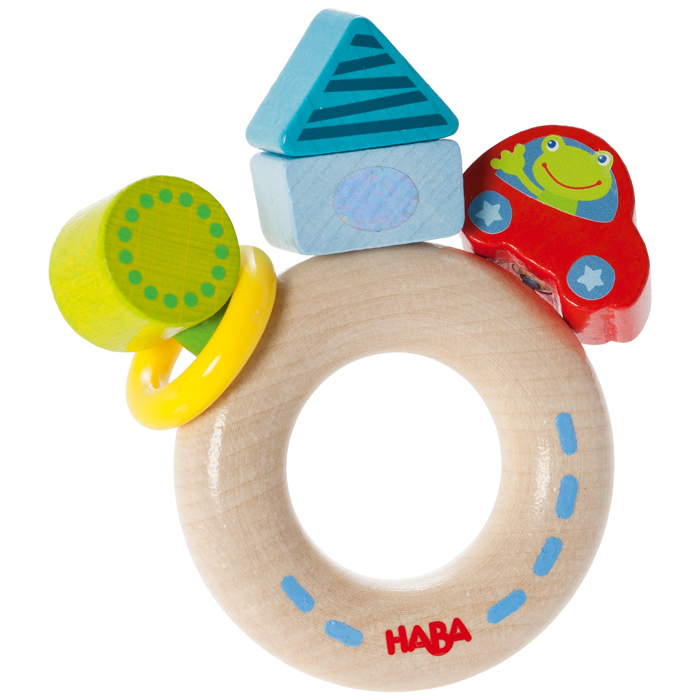 HABA Clutching Toy Travelling Toad - Haba