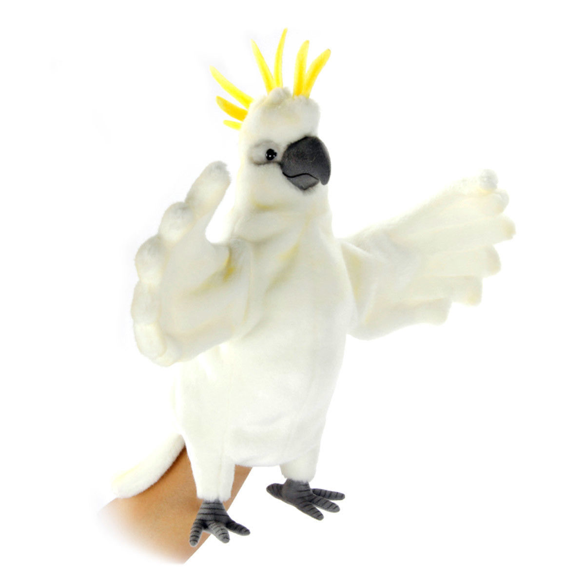Hansa Puppet - Cockatoo 43cm