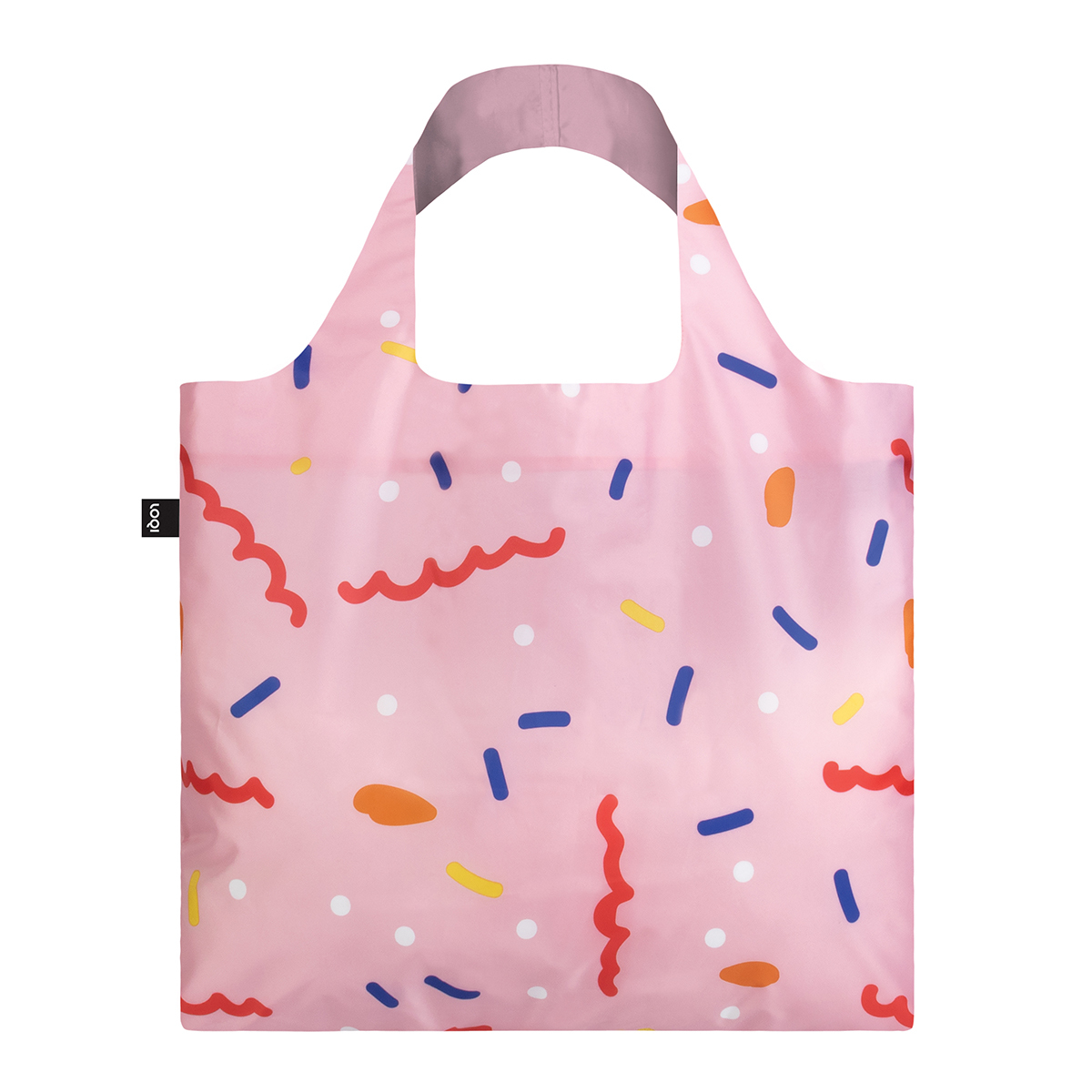 LOQI Reusable Shopping Bag Celeste Wallaert Collection Confetti