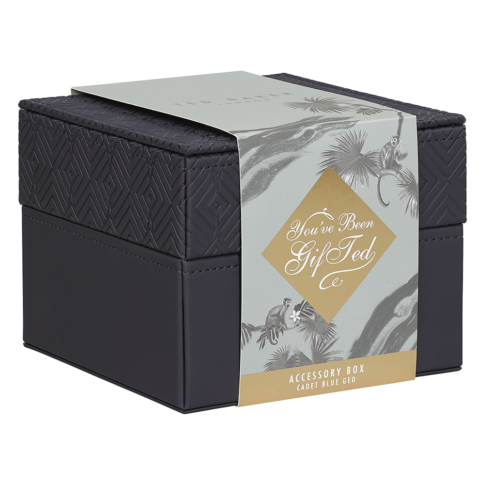 Ted Baker Lifestyle Storage Accessory Box Cadet Blue